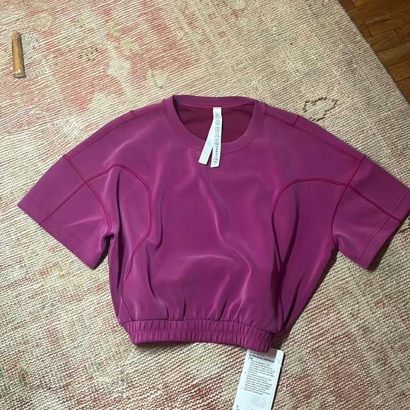 lululemon athletica | Tops | Lulu Pink Hip Top | Poshmark